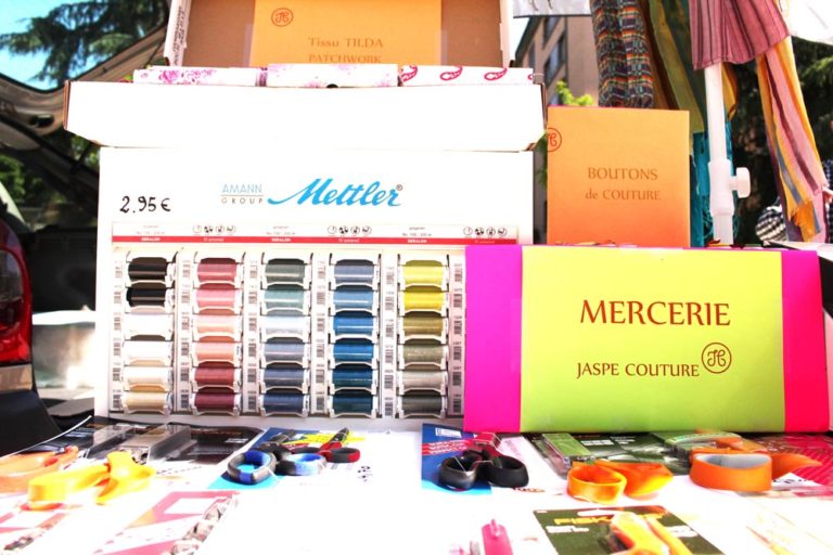 Une petite mercerie à Villeurbanne sur les marchés ! - Jaspe Couture