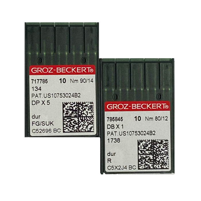 Aiguilles machine industrielle Groz-Beckert 134 SUK - Jaspe Couture