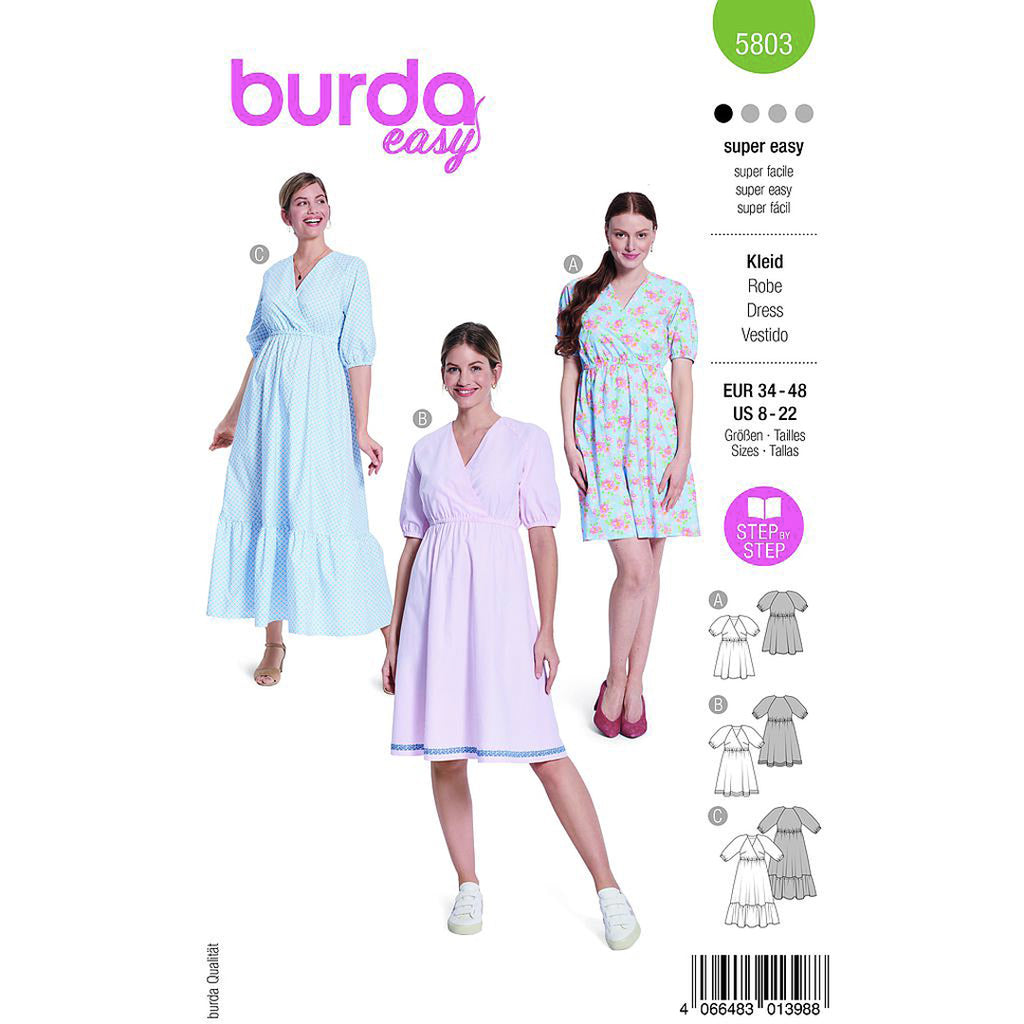 Patrons couture robe, Mercerie Villeurbanne - Jaspe Couture