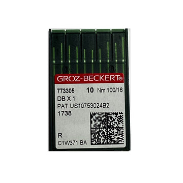 Aiguilles pour machines à coudre industrielles Groz-Beckert 16x257 – Jaspe Couture