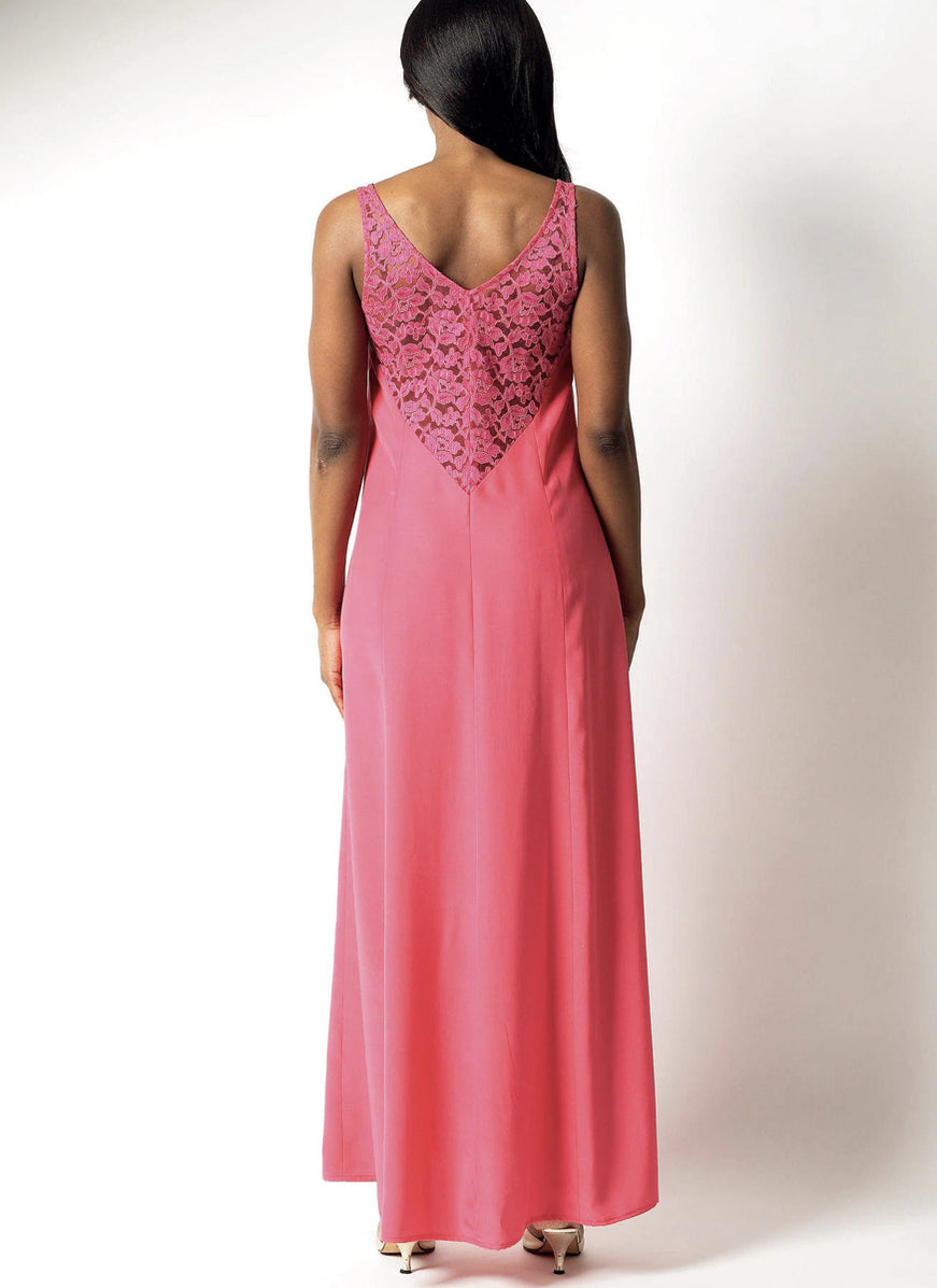 Patron chemise de nuit Butterick 5963 Mercerie en ligne- Jaspe Couture