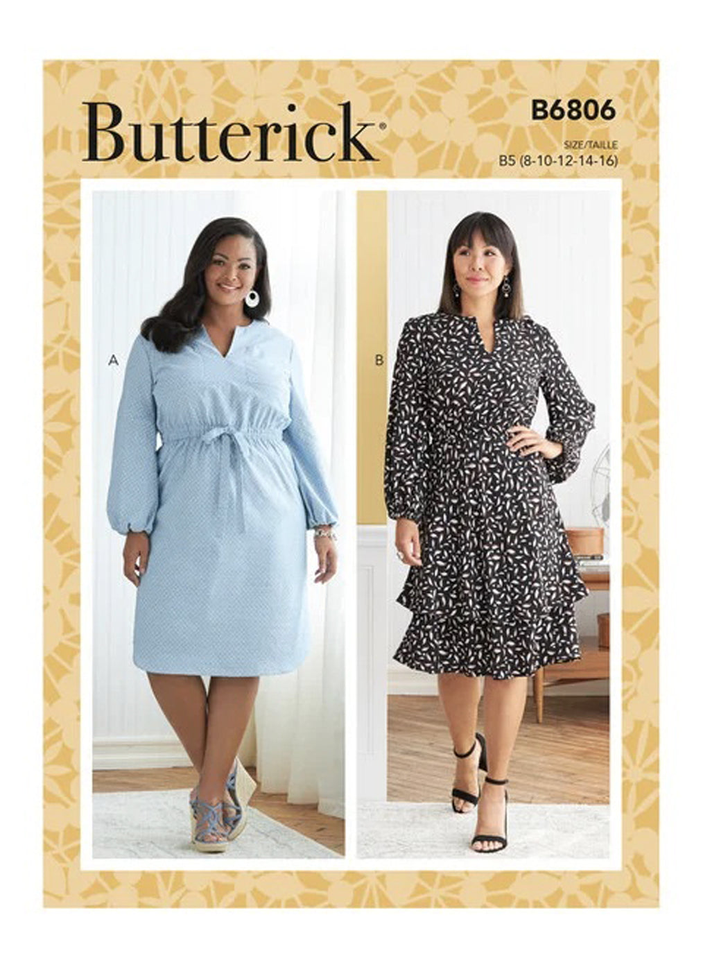 Patrons couture robes Butterick, Mercerie en ligne - Jaspe Couture