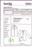 Patron Burda 6984 blouse— Jaspe Couture