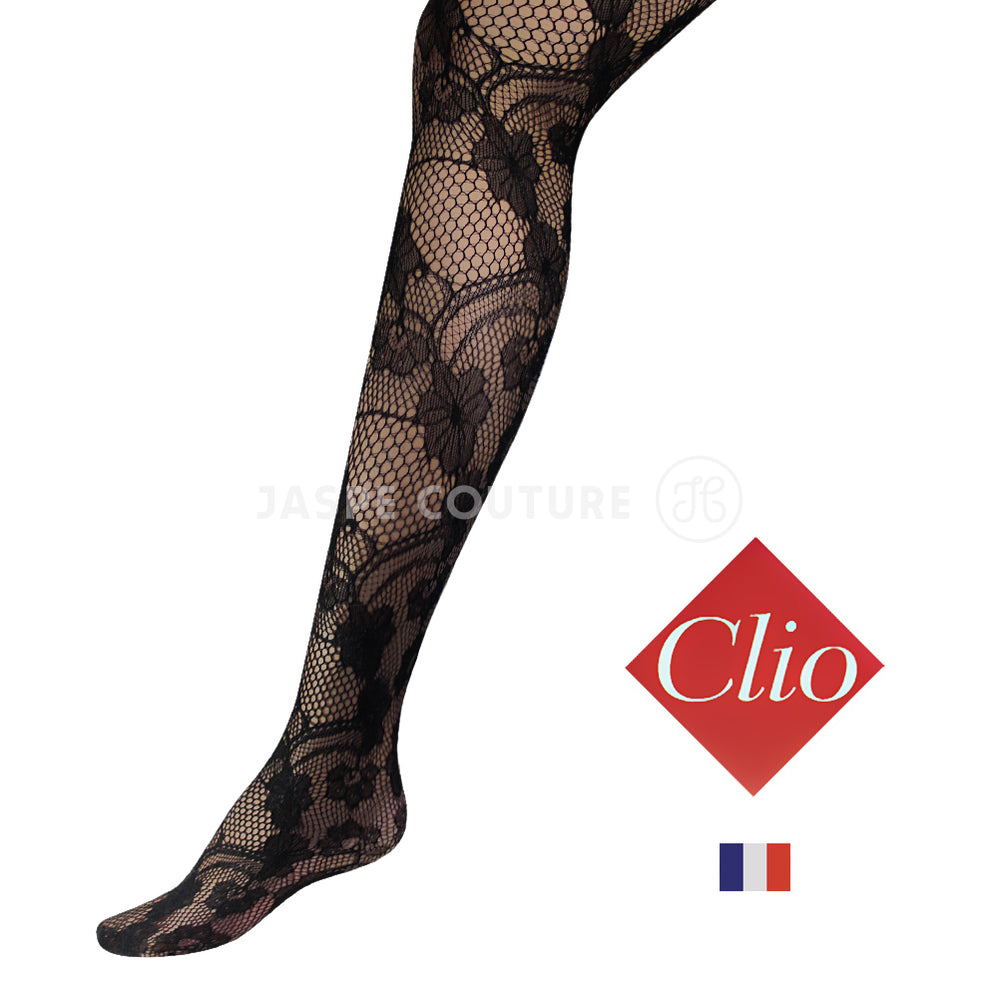 Collants made in France Clio, Bas, collants Femme - Jaspe Couture
