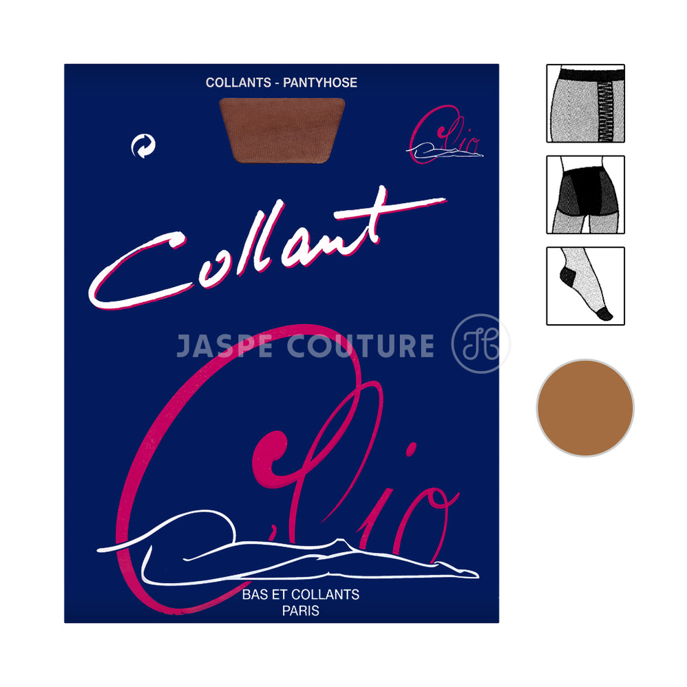 Collants made in France Clio, Bas, collants Femme - Jaspe Couture