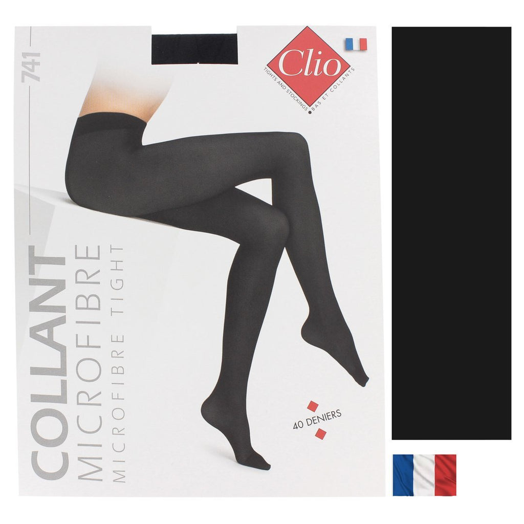 Collants made in France Clio, Bas, collants Femme - Jaspe Couture