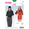 Patron Burda 6850 robe et T-shirt— Jaspe Couture