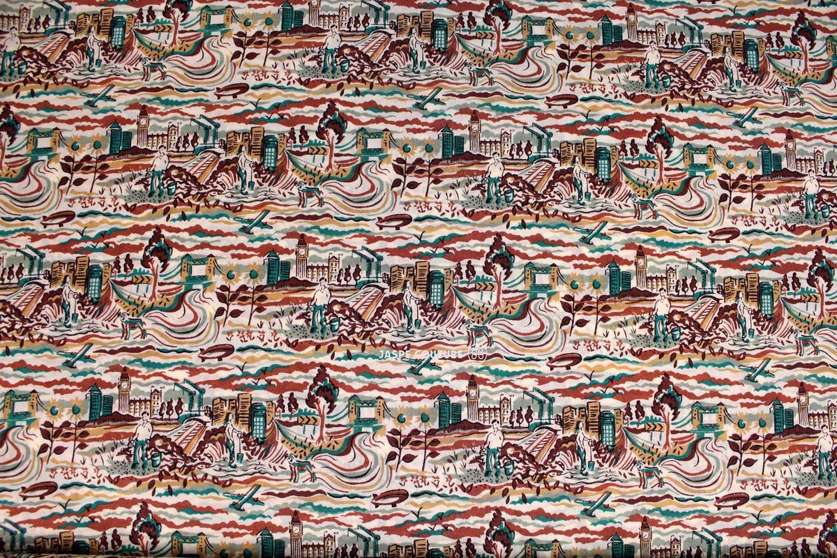 Tissu Liberty Richard and Lyl très joli motif, Mercerie - Jaspe Coutur ...