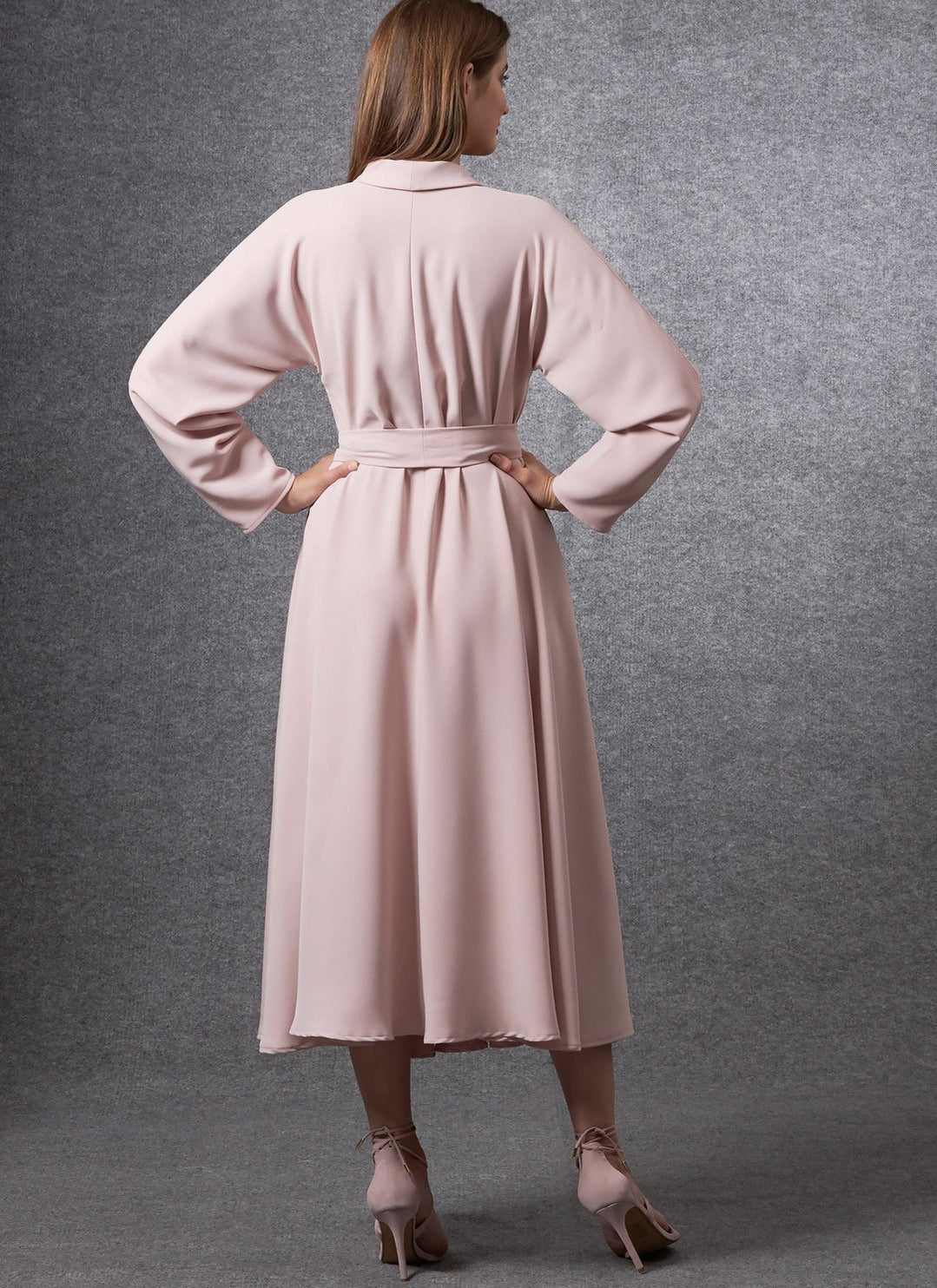 Patron de robe, col à revers, Vogue 1653, Mercerie - Jaspe Couture